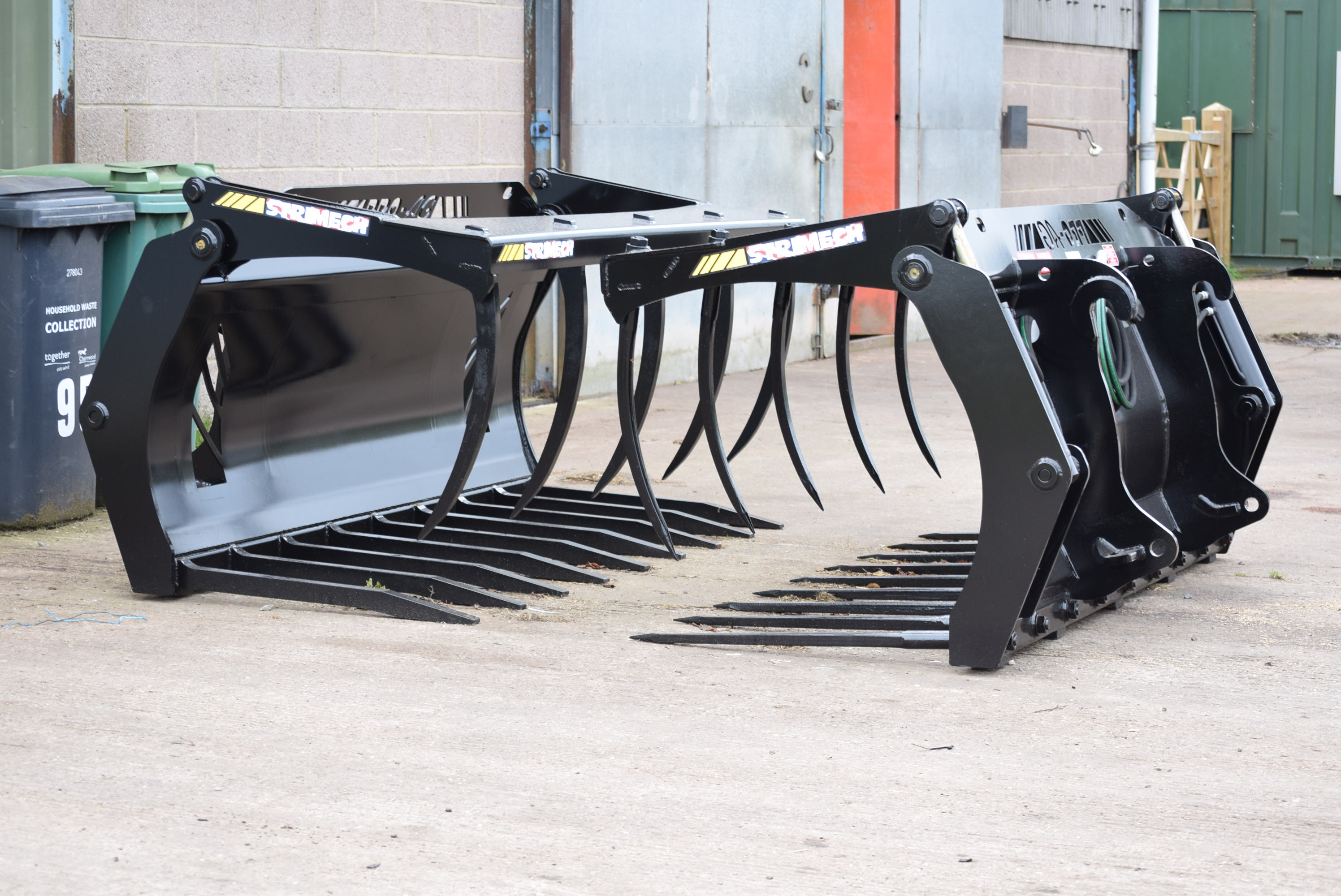 Strimech fork and grabs